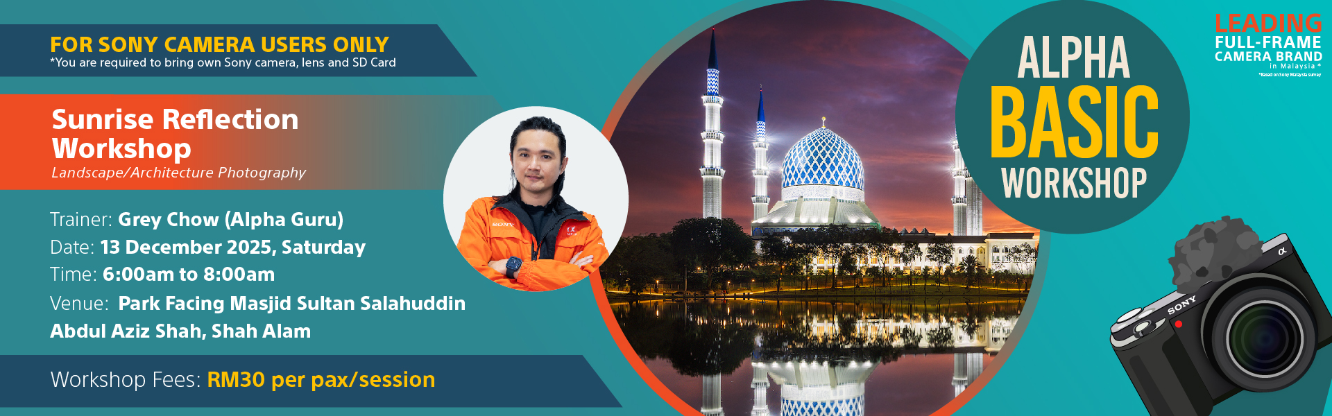 Alpha Basic Workshop (Grey Chow) - 13 Dec 2025