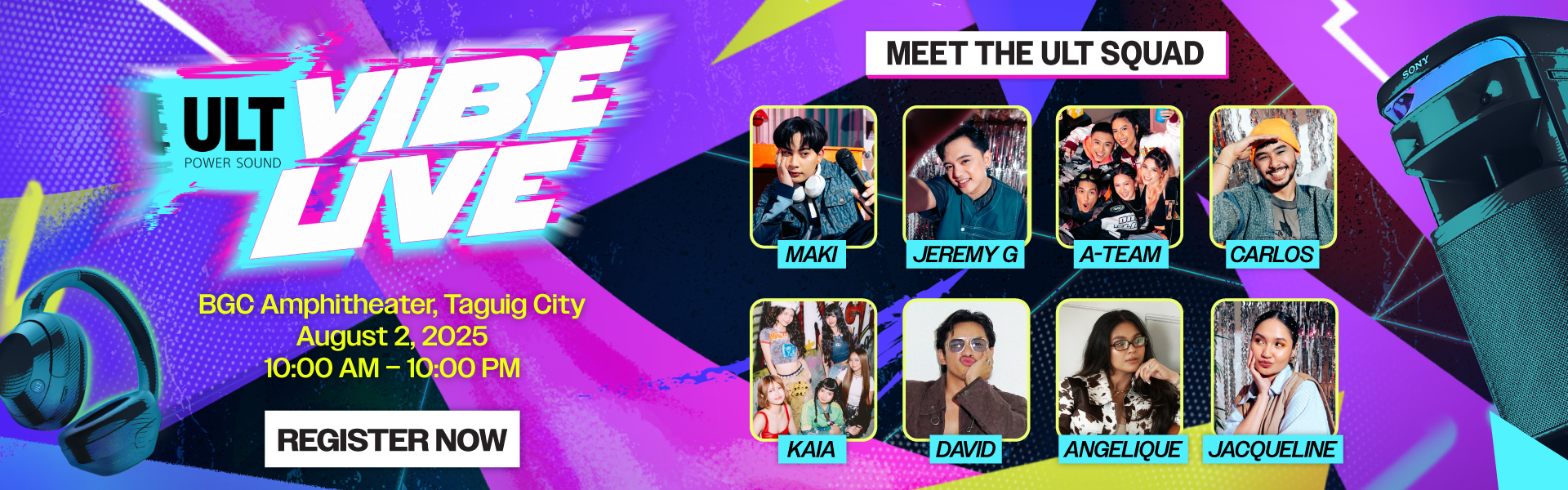 ULT Power Sound: Vibe Live