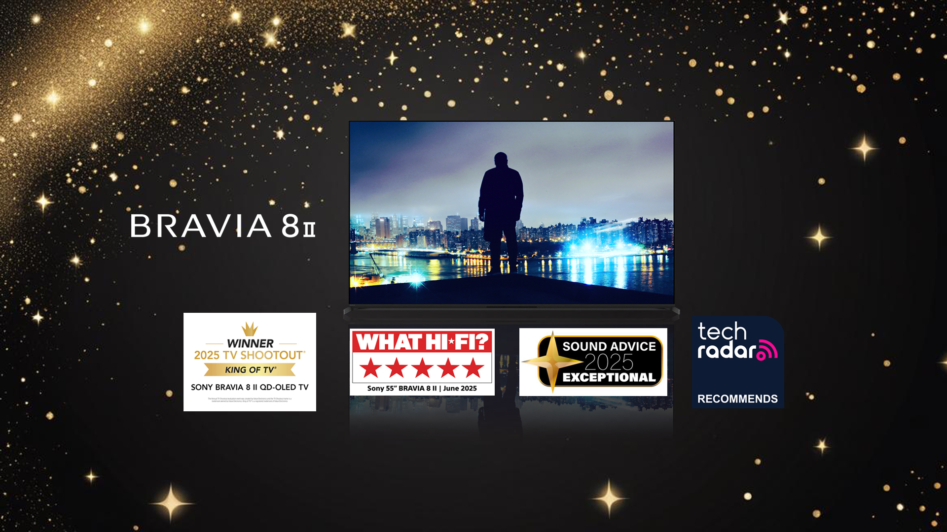 BRAVIA 8 II : 5 stars and counting! Discover why our customers love us.